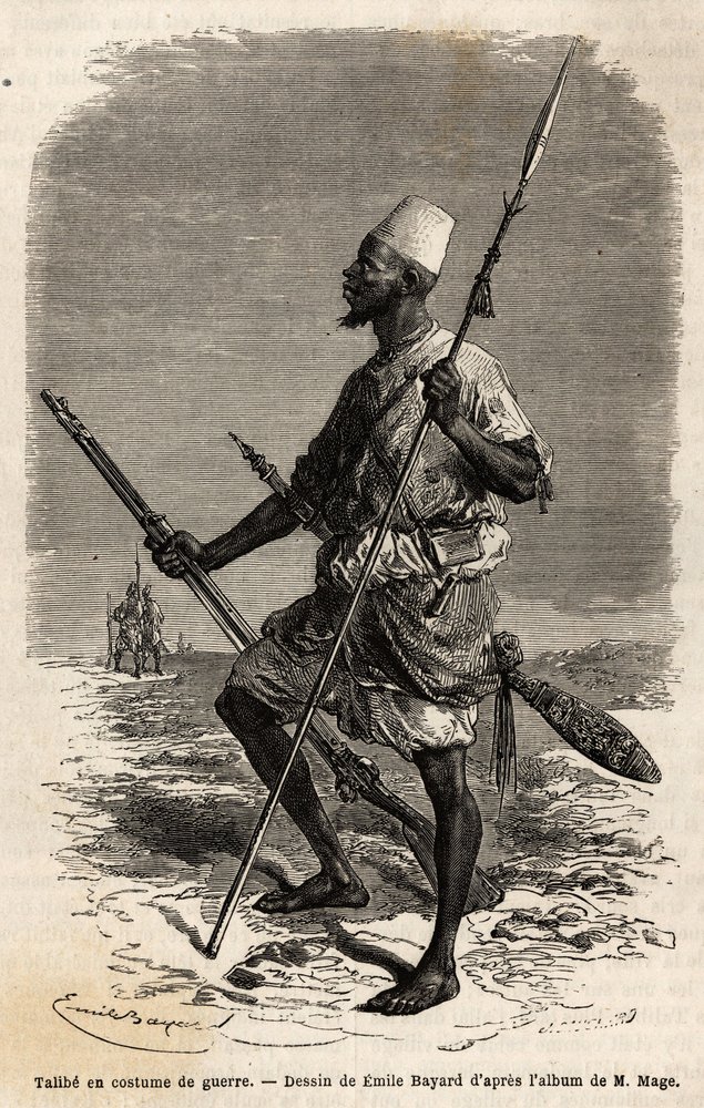 Talibe (a young student studying the Qur'an) from the army of King ...