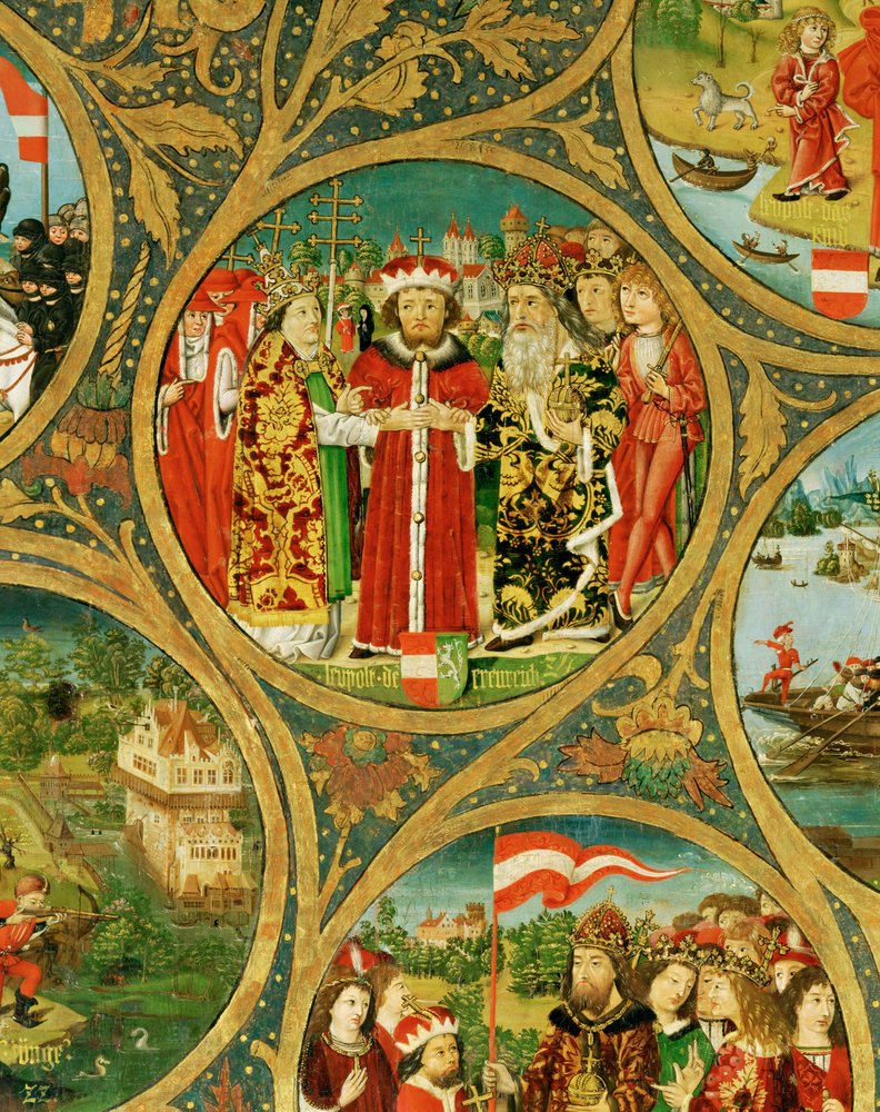 The Family Tree of the Babenberg Margraves and Dukes, First Rulers of ...