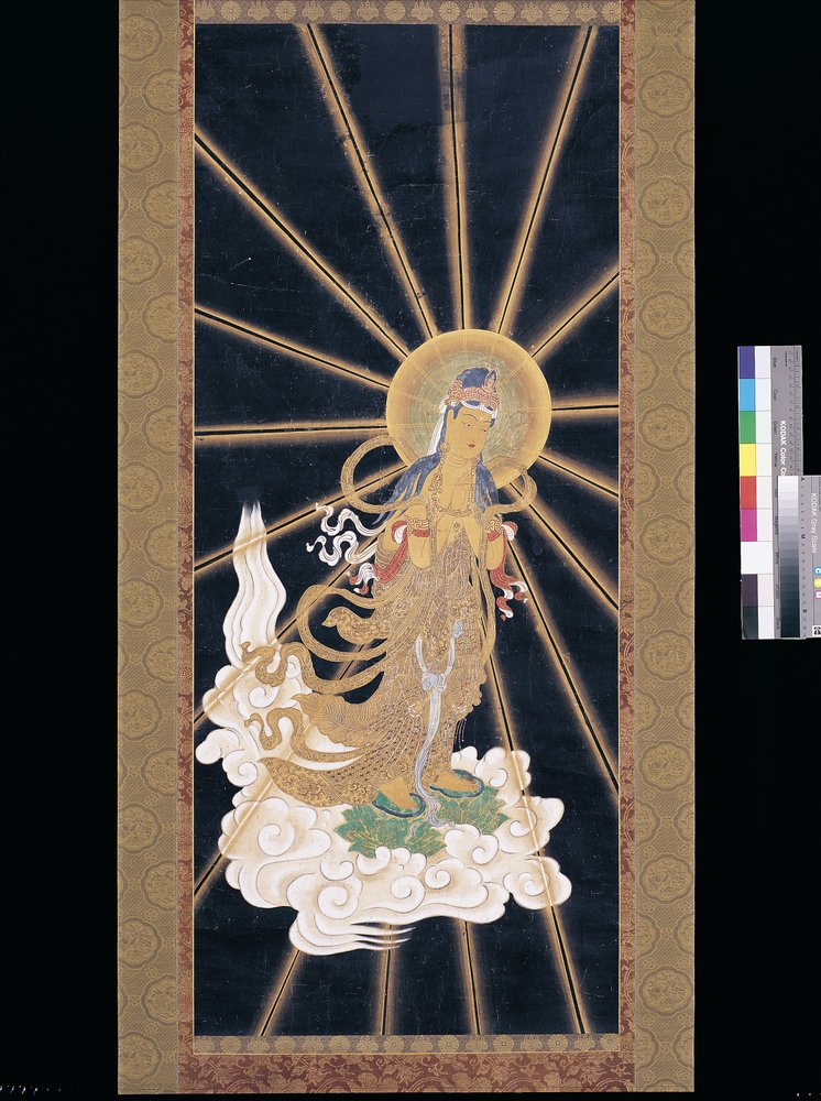 Amitabha (Amida) Triad Descending from Heaven