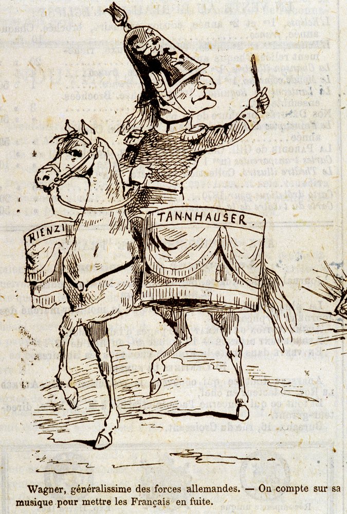 Cartoon of the German Forces Generalissimo - in L'Eclipse of 07/08/1870