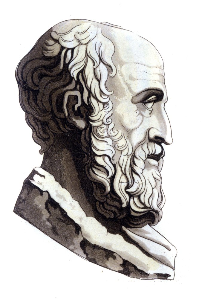 Portrait of Attic Speaker Lysias (440-380 BC)