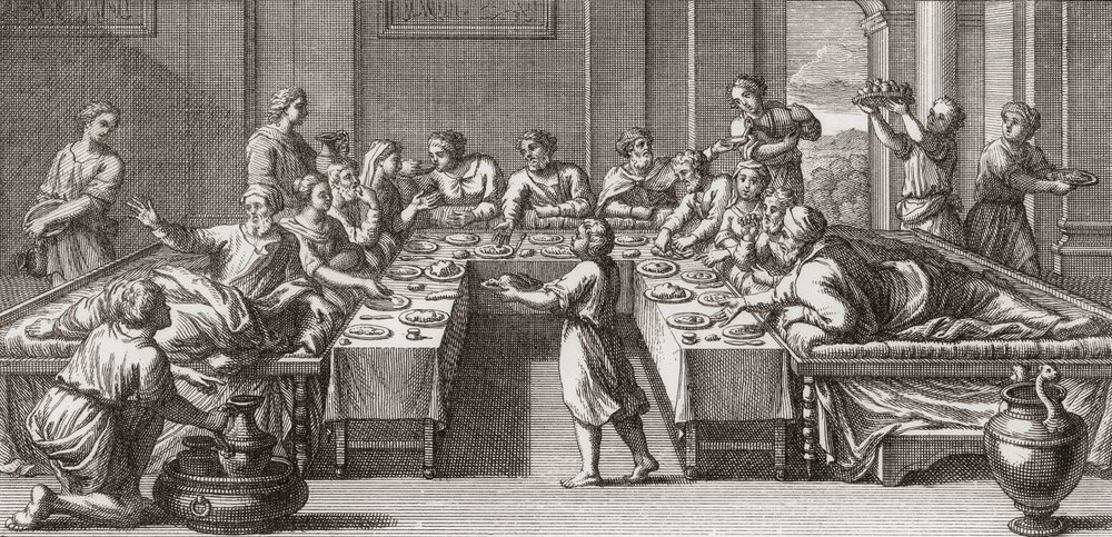 roman dining room