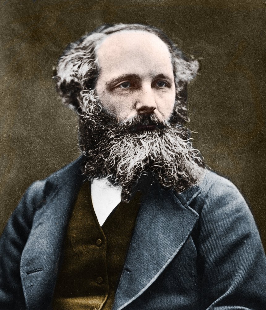 Portrait of James Clerk Maxwell, Scottish physicist