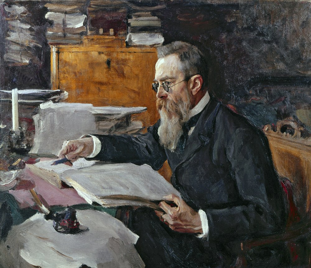 Portrait of Nikolai Andreyevich Rimsky-Korsakov