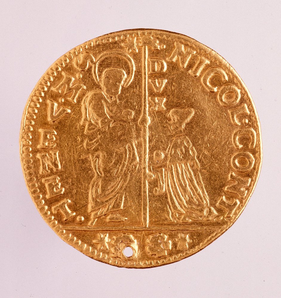 Golden Coin from Republic of Venice: Reign of Doge Nicolo Contarini