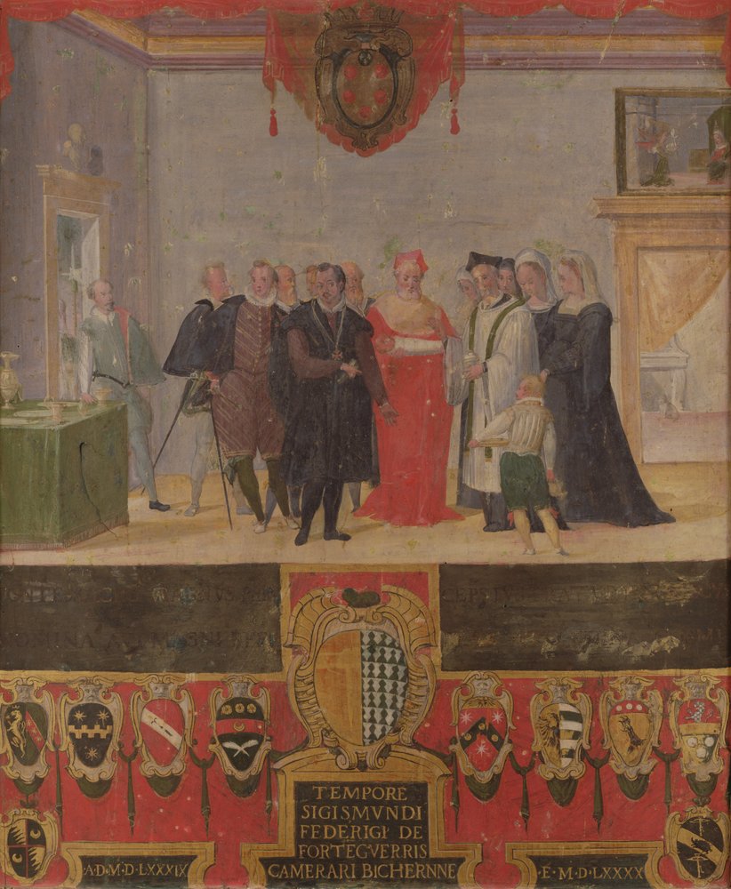 Baptism of Cosimo II de Medici 1589