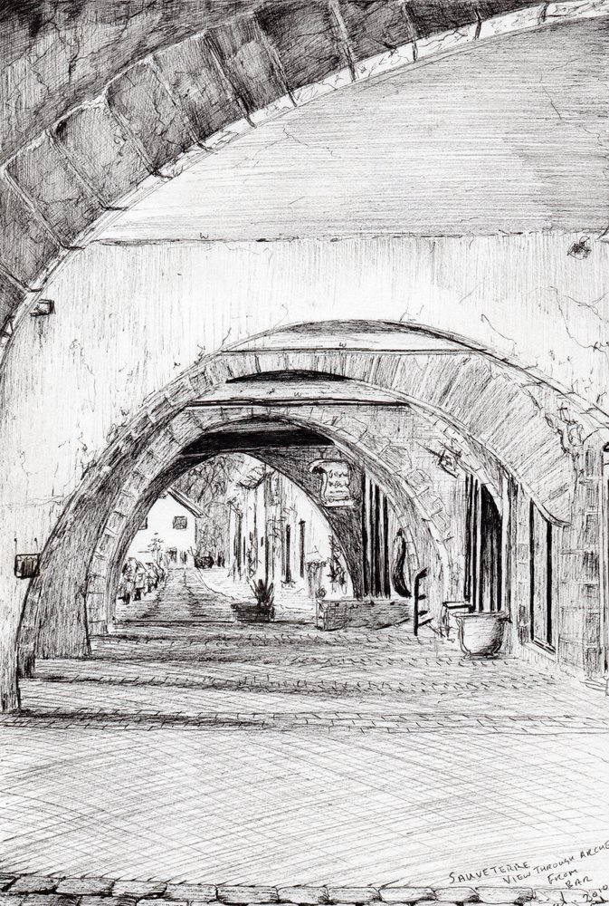 Arches Sauveterre France, 2010 by Vincent Alexander Booth