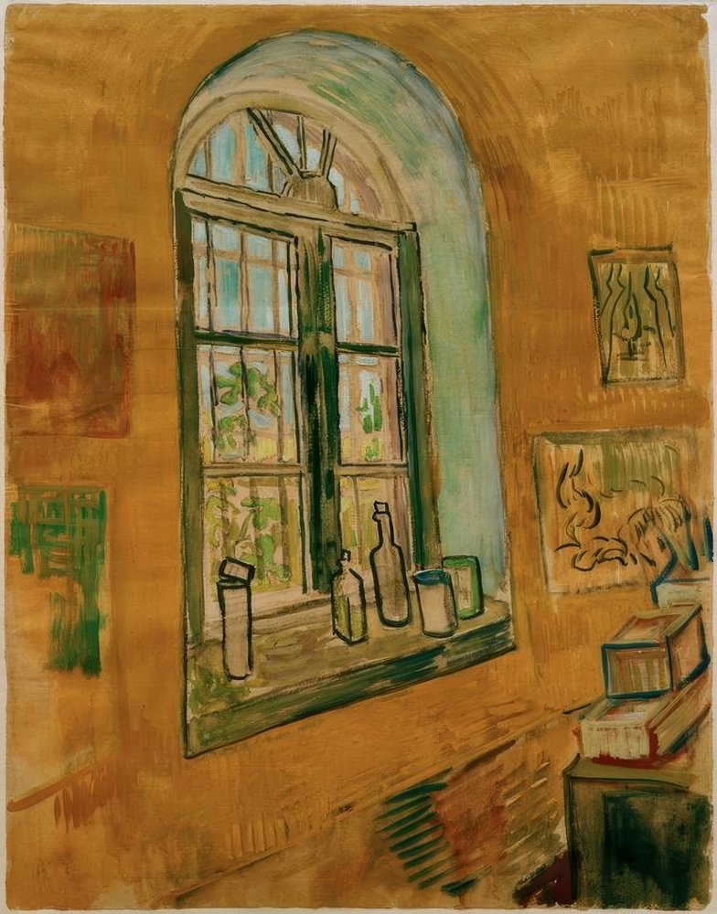 Studio Window by Vincent van Gogh: Premium art reproduction