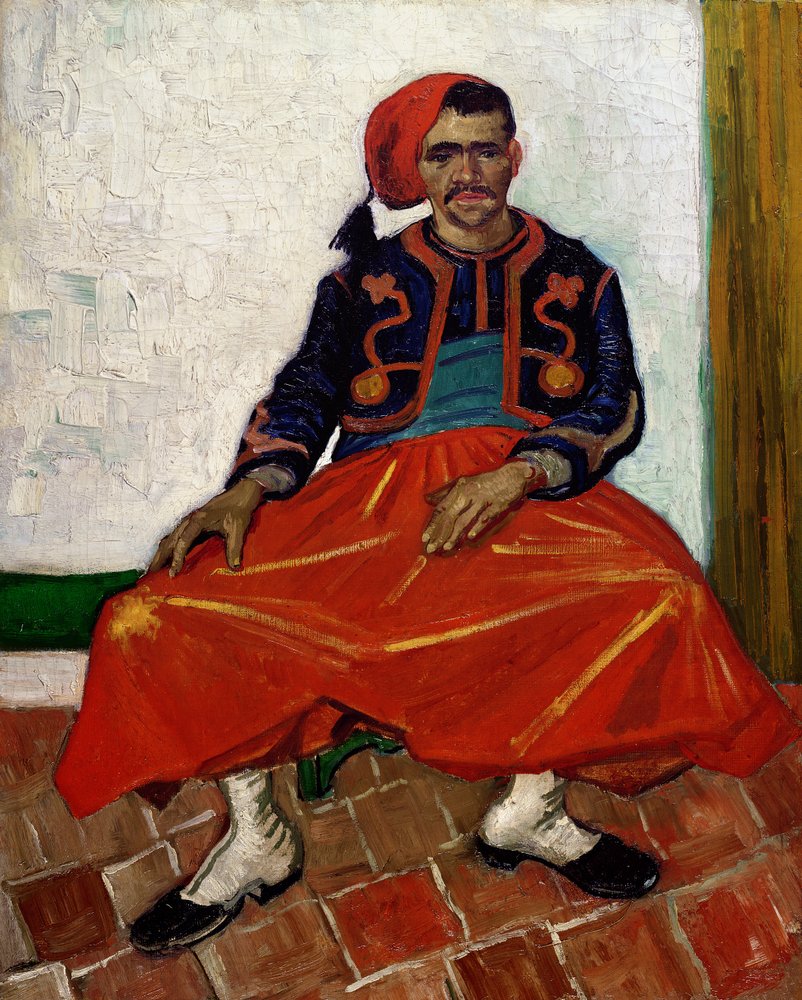 The Zouave, 1888 by Vincent van Gogh: Buy fine art print