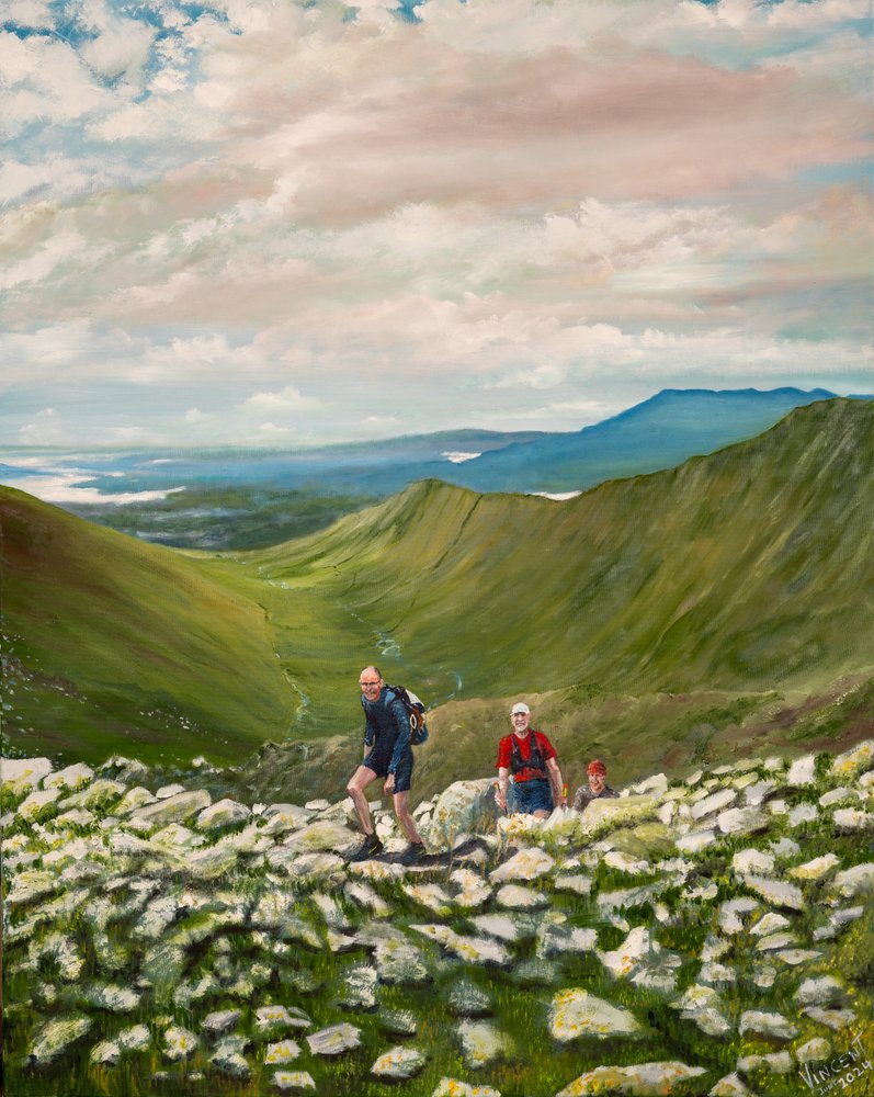 Ian Navigates the Billies Round the Joss Naylor Challenge