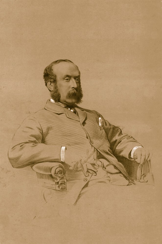 Colonel Gunter by Vincent Brooks Day and Son: Fine art print
