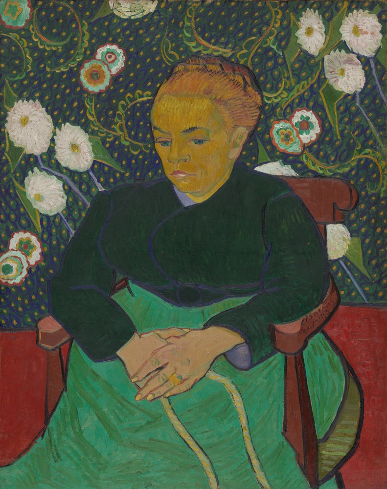 Madame Roulin Rocking the Cradle by Vincent van Gogh