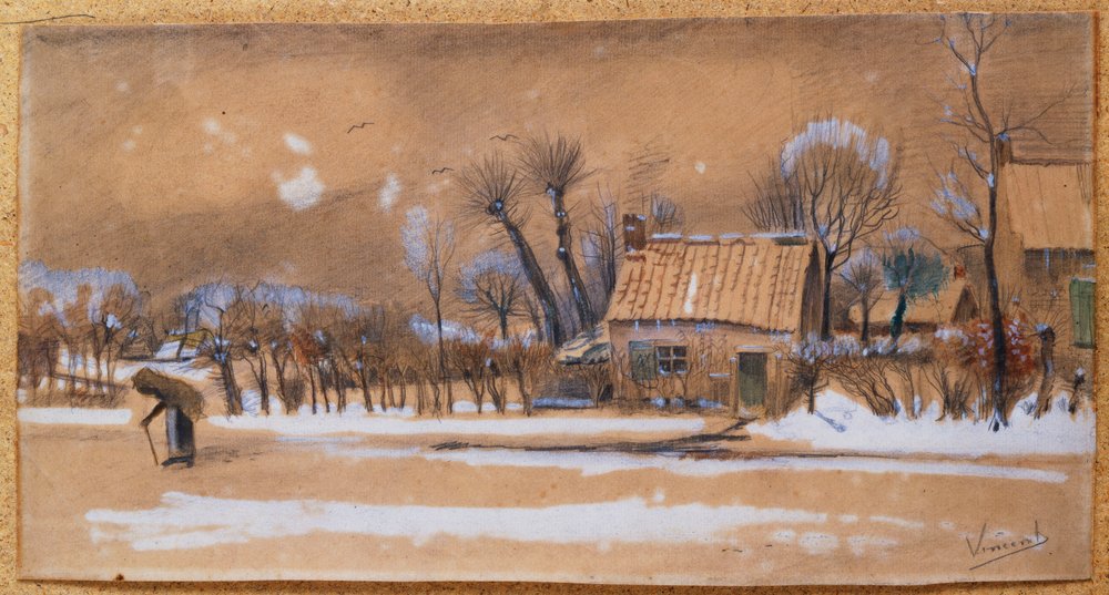 Winter by Vincent van Gogh: Highest-quality art reproduction