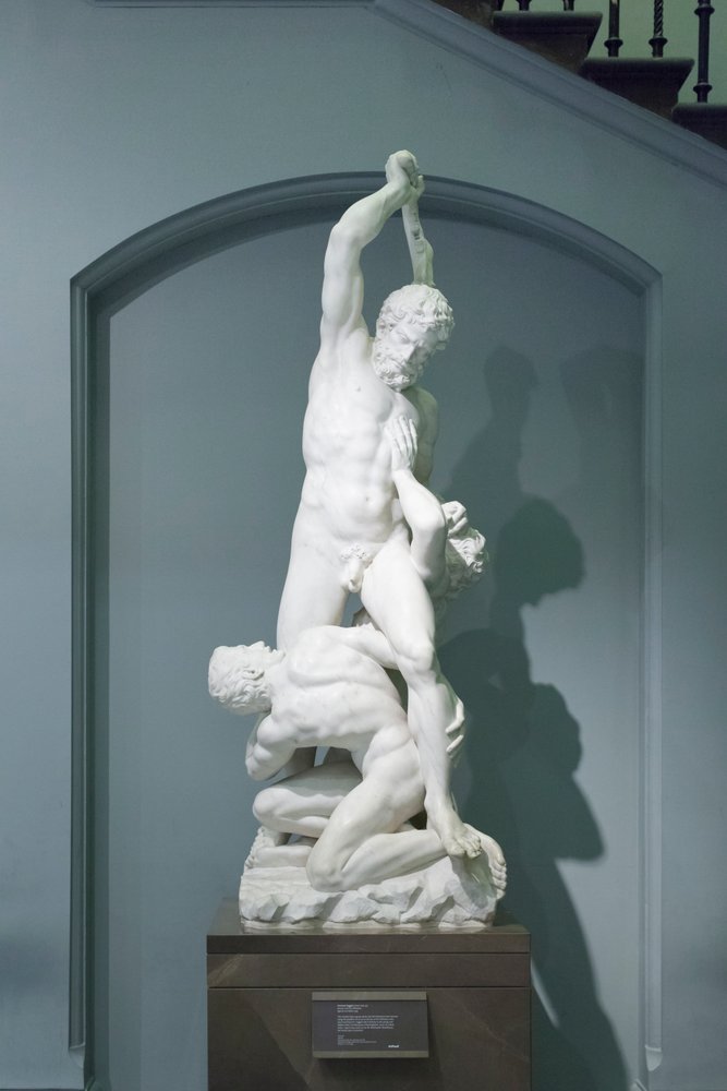 Samson and the Philistines by Vincenzo Foggini