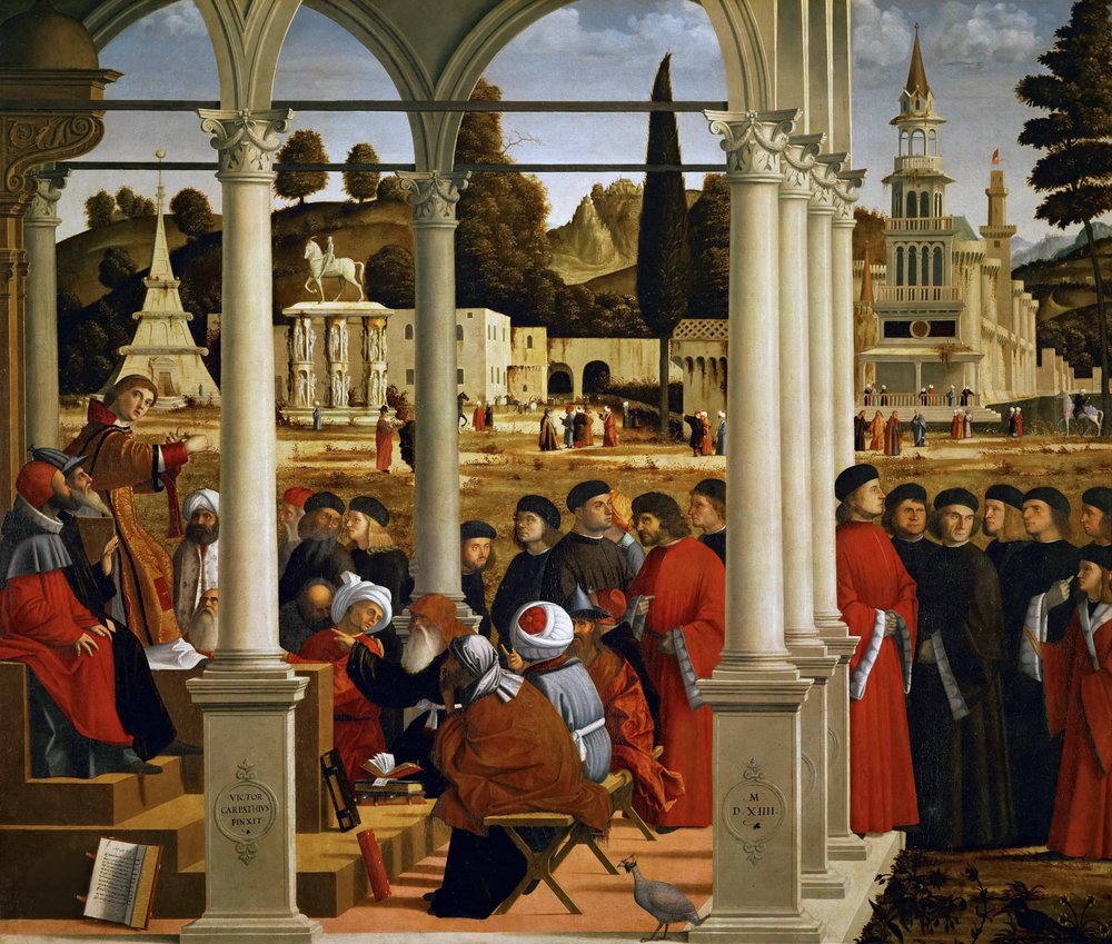 Saint Stephen before the High Priest and Elders of the Sanhedrin