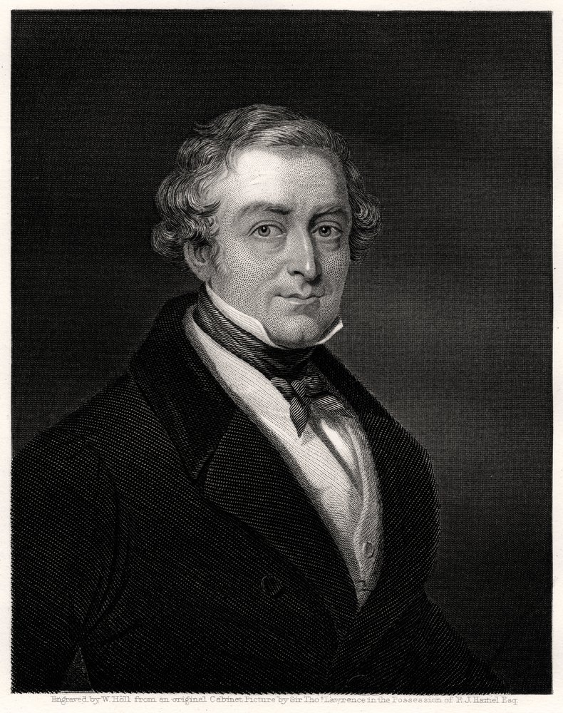 Sir Robert Peel, British Prime Minister by W. Holl
