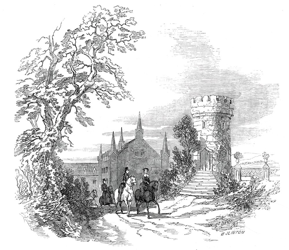 Rosenau (from His Royal Highness Prince Albert's drawing, 1845)