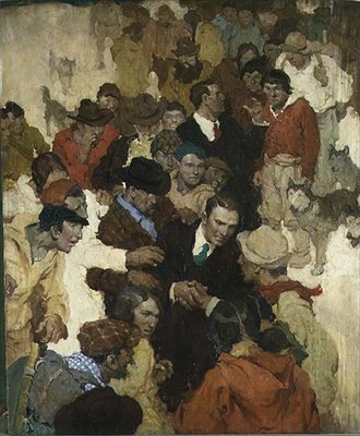 The Homecoming by Walt Louderback: Buy fine art print