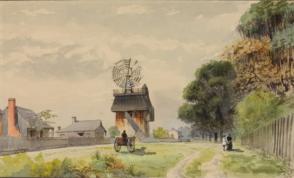 Florida Village by Walter Paris: Buy fine art print