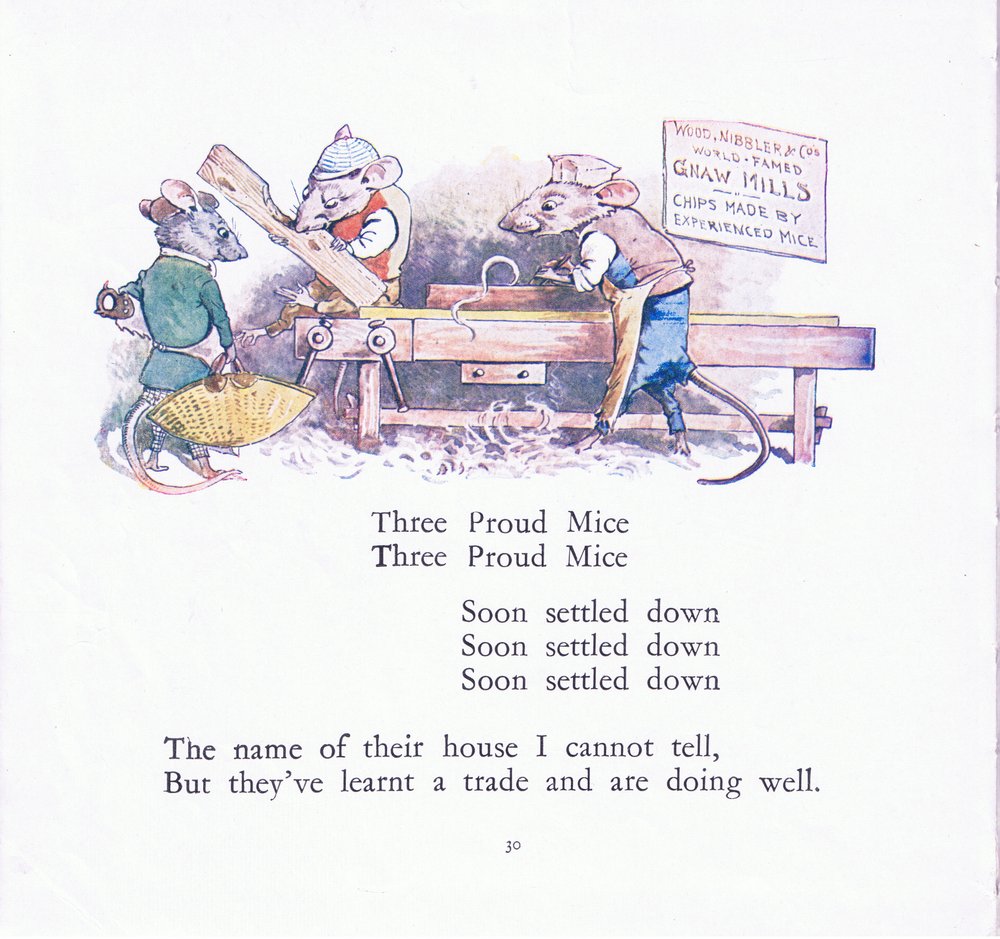 Three Proud Mice, Three Proud Mice, Soon Settled Down