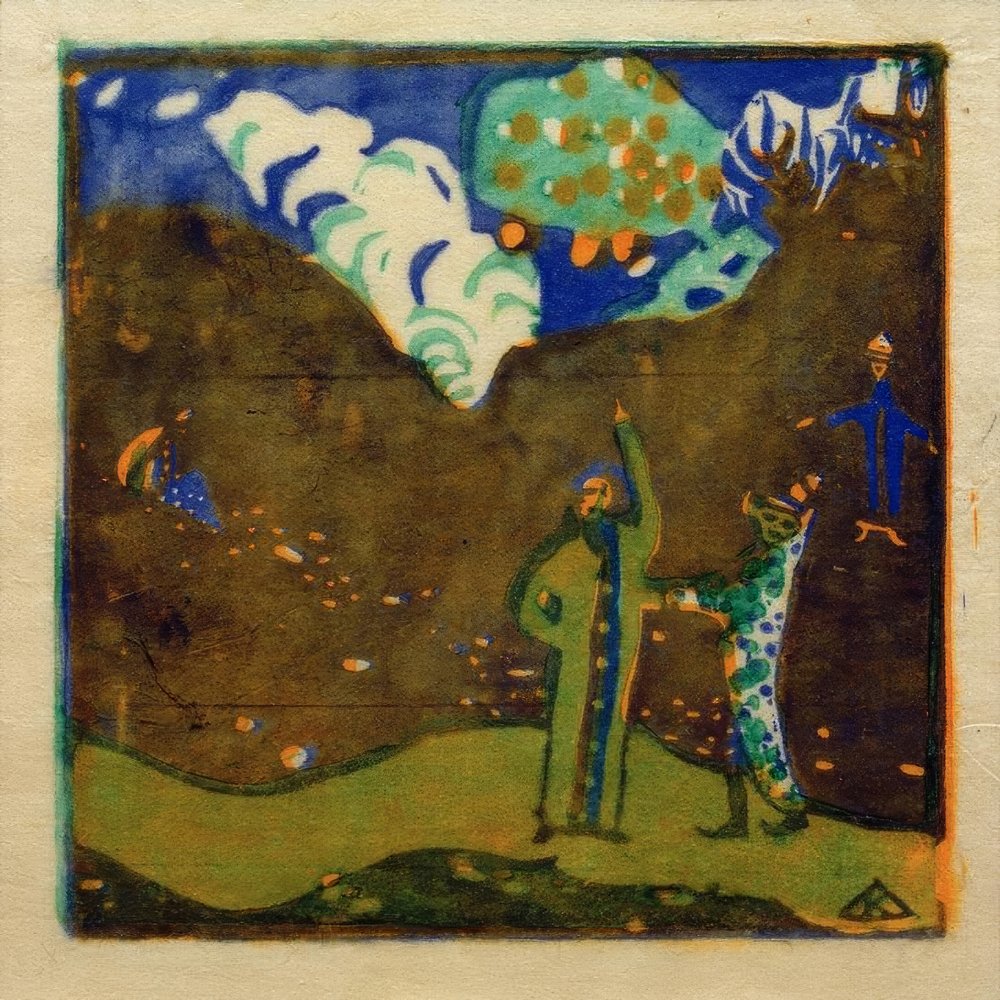 Apple Tree by Wassily Kandinsky: Buy fine art print