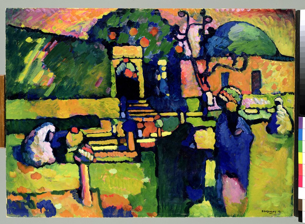 Arabian Graveyard by Wassily Kandinsky: Buy fine art print