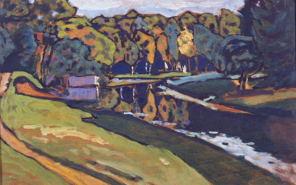 Autumn, Study, 1905 by Wassily Kandinsky: Fine art print
