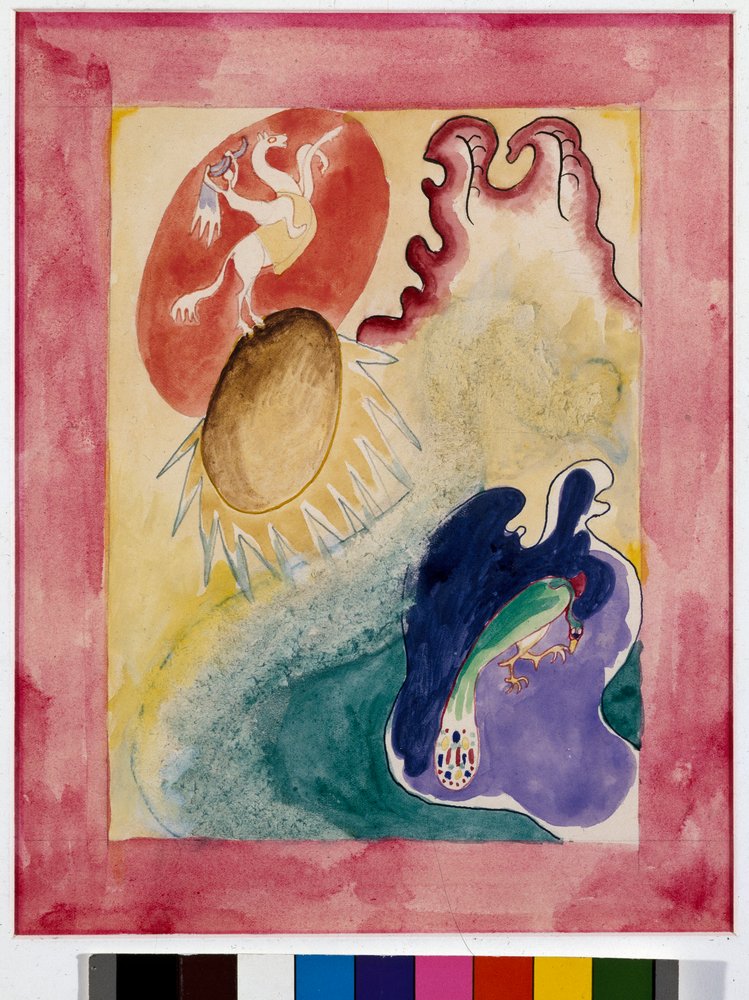 Expressionism: Cover Project for the Almanac of 'The Blue Rider'