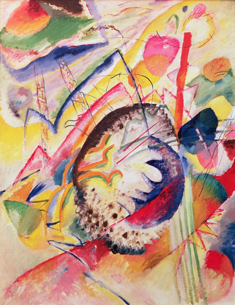 Large Study by Wassily Kandinsky: Buy fine art print
