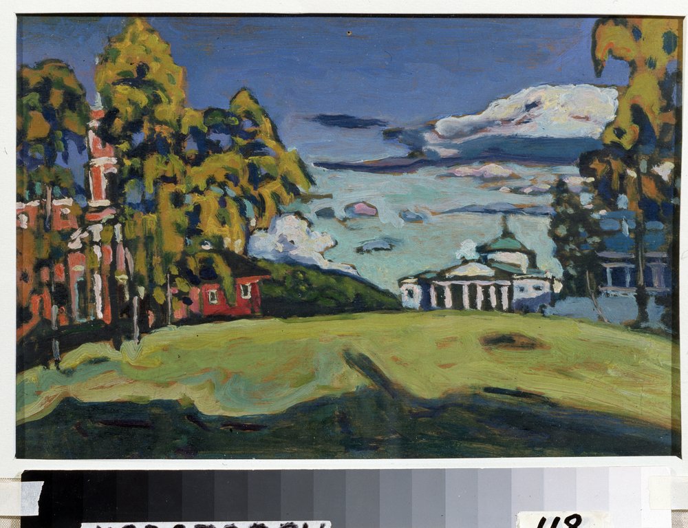 Country Estate at Akhtyrka by Wassily Kandinsky
