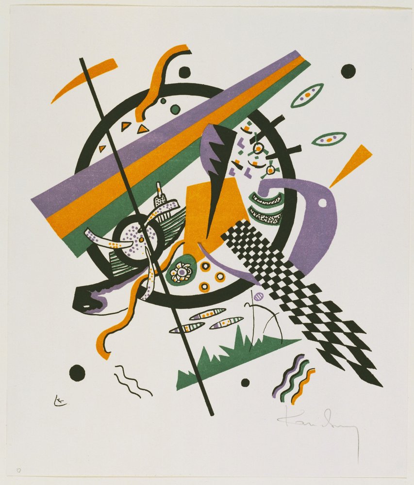 Small Worlds IV, 1922 by Wassily Kandinsky: Fine art print
