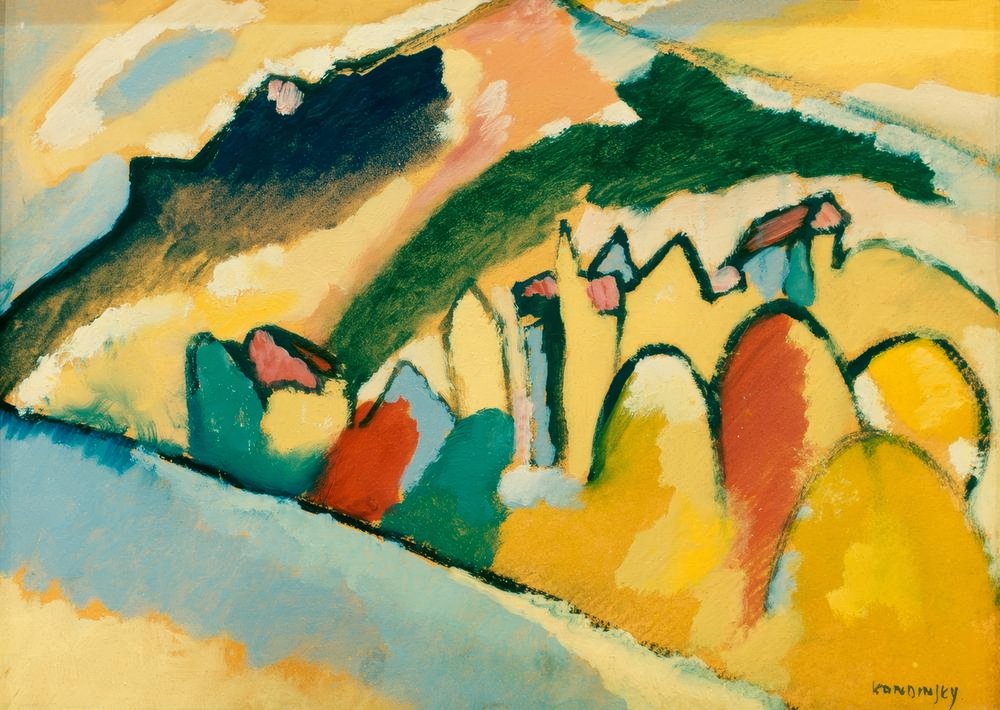 Study for Autumn I by Wassily Kandinsky: Buy fine art prints