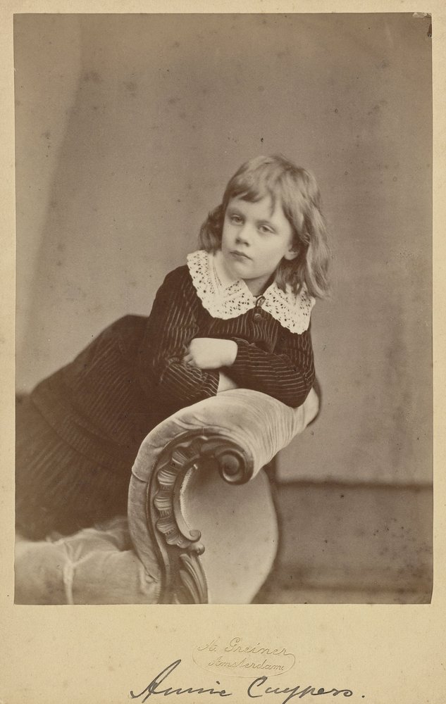 Portrait of Annie Cuypers by Wegner and Mottu