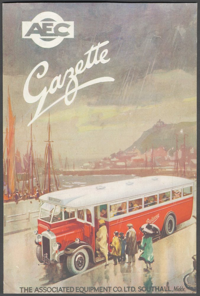 AEC Motoring engineering by Wilfred Fryer: Fine art print