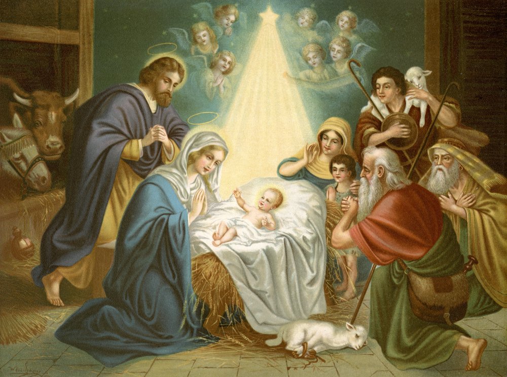 The Nativity by Wilhelm Ebbinghaus: Buy fine art print
