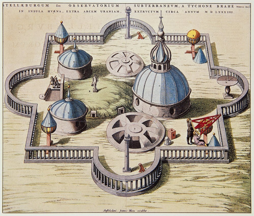 Stelleburgum sive Observatorium Subterraeum, underground astronomical ...