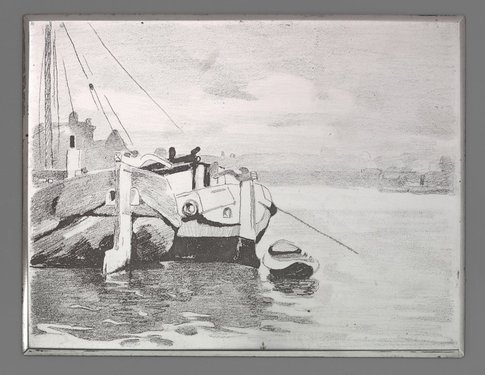 Two Barges by Willem Arnoldus Witsen: Buy fine art print