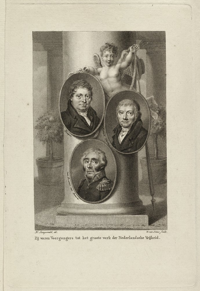 Memorial with Portraits of Joan Melchior Kemper, Cornelis Anthony ...