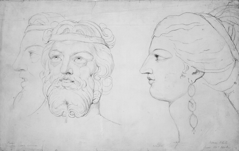 Pindar and Lais by William Blake: Buy fine art print