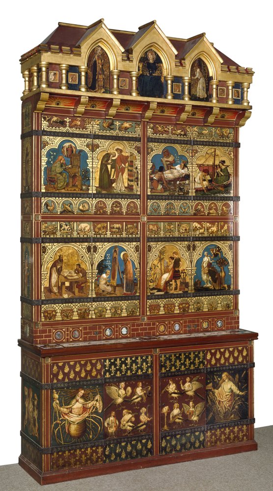 Great Bookcase by William Burges: Buy fine art print