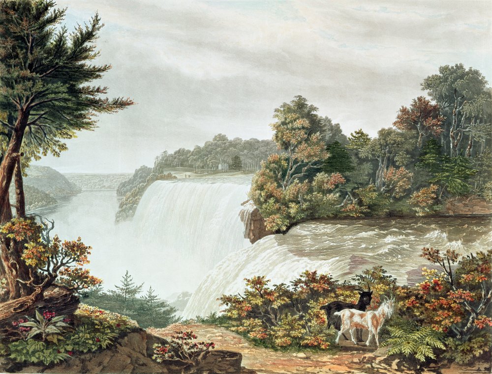 Niagara Falls, from Goat Island by William James Bennett