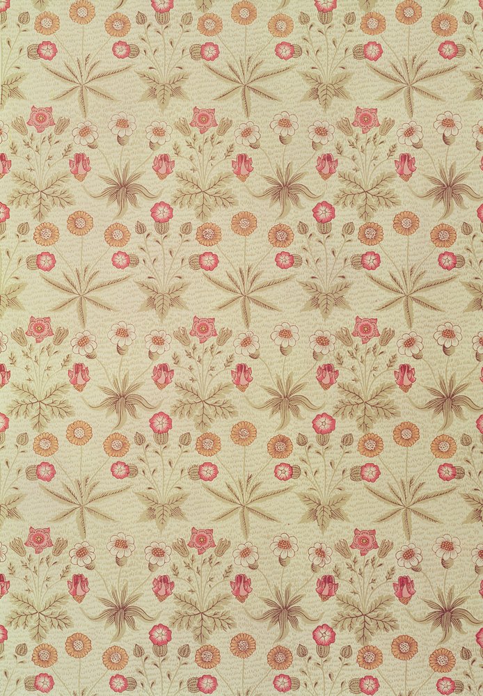 'Daisy' wallpaper design, 1862 by William Morris