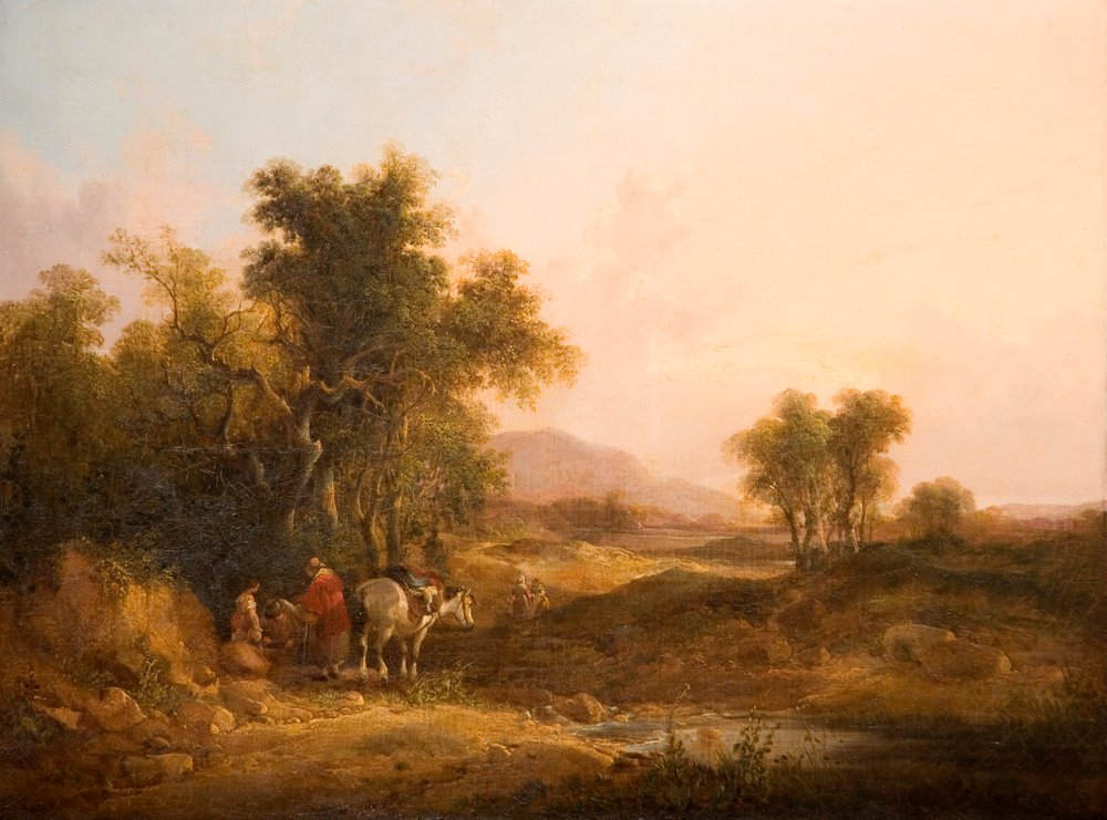 Landscape by William Shayer: High-quality fine art print