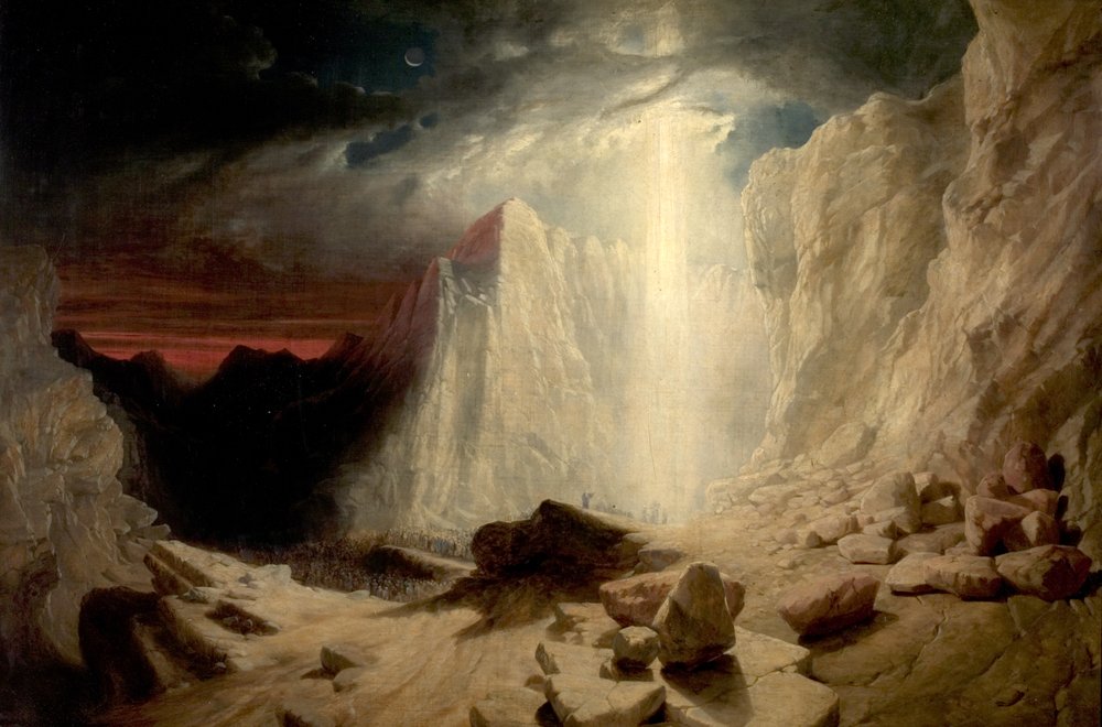 The Israelites Led by the Pillar of Fire by Night, c.1845