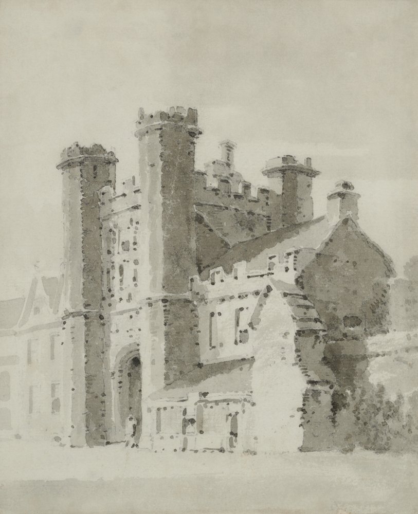 Bishops Palace, Wells Cathedral by William Alexander