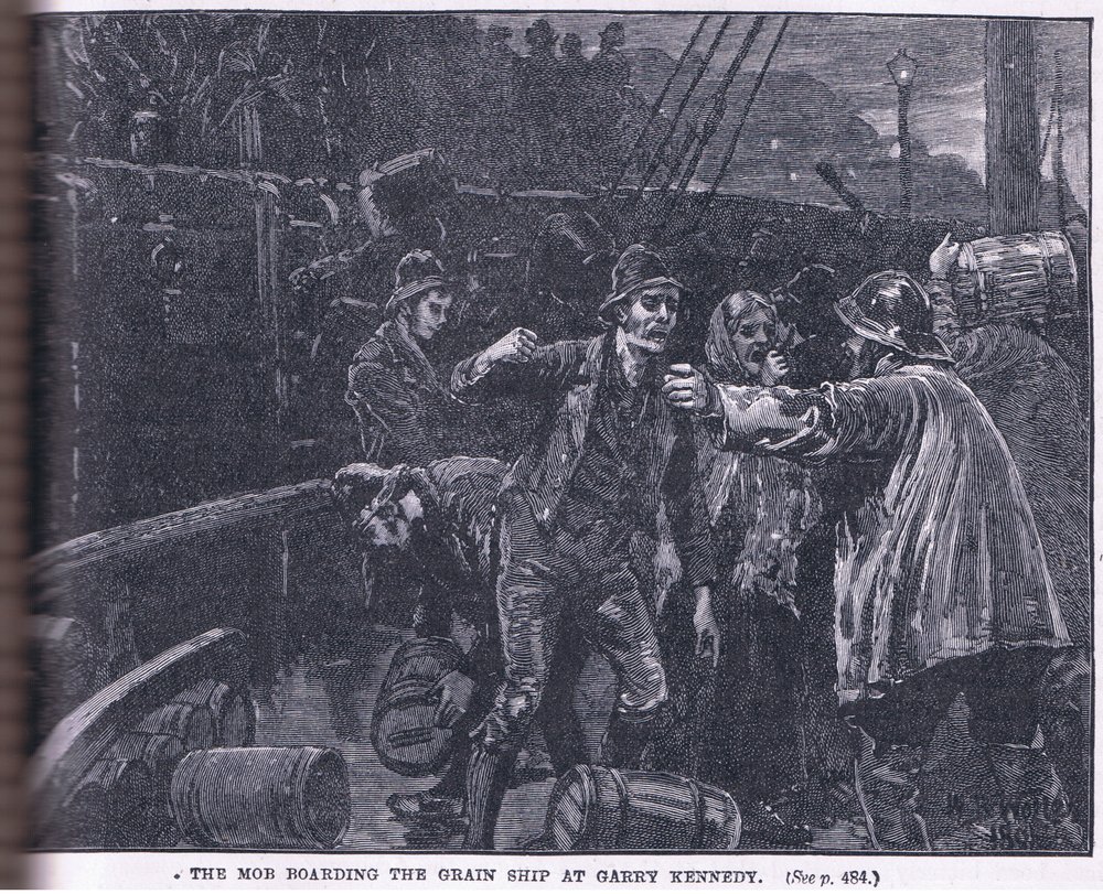The Mob Boarding a Grain Ship at Garry Kennedy AD 1841