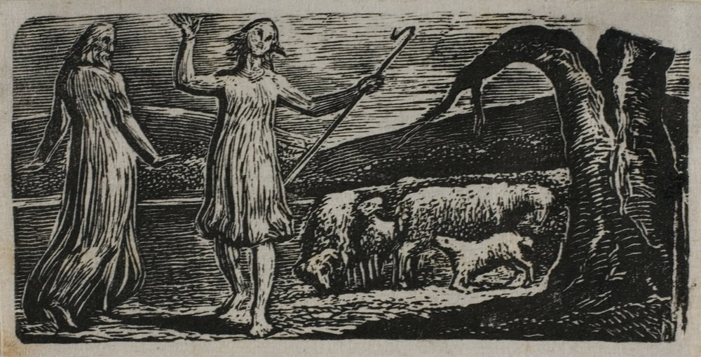 Colinet Departs in Sorrow: Riven Trunk at Right, from The Pastorals of ...