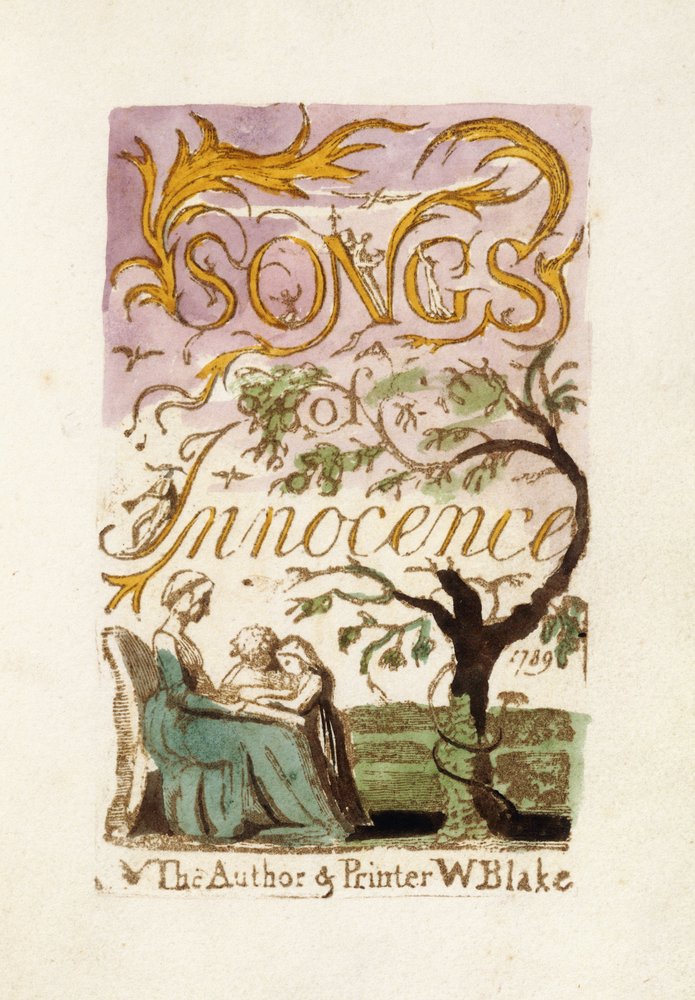 Title Page, from 'Songs of Innocence' by William Blake