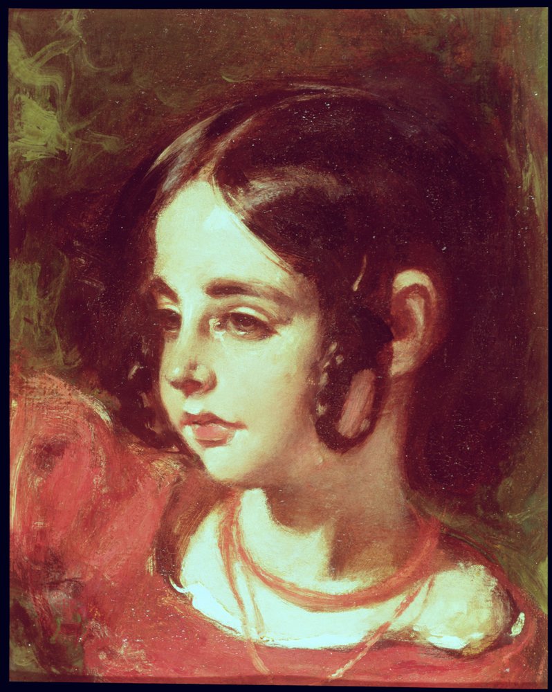 Head of a Girl by William Etty: Buy fine art print