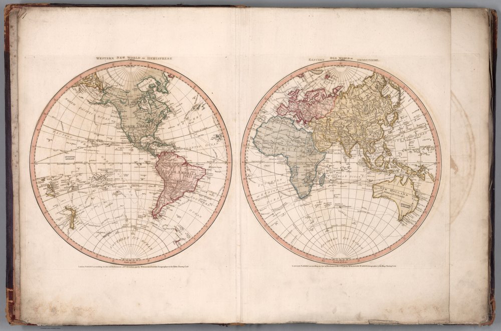 Composite World Atlas by William Faden: Buy fine art prints